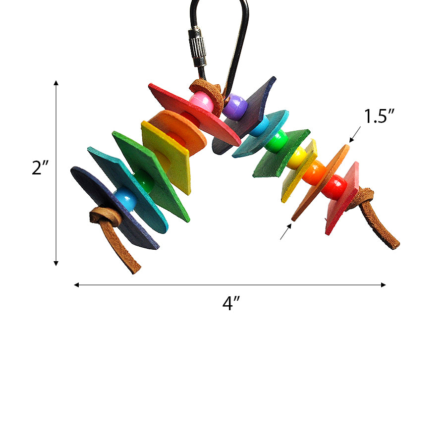 A&E Cage Co Wooden Slats Bird Toy Small – NewZooland