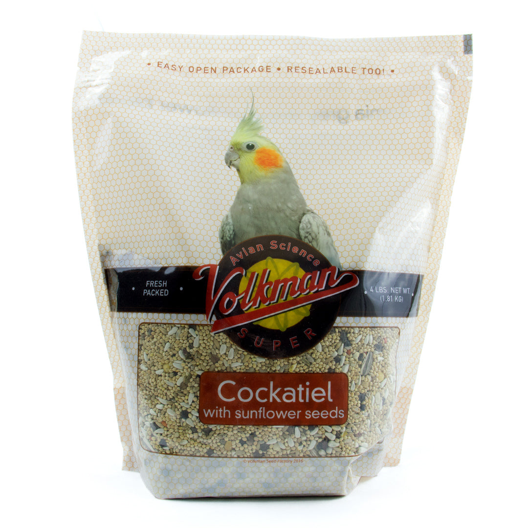 Volkman Avian Science Super Cockatiel With Sunflower 4lbs – NewZooland